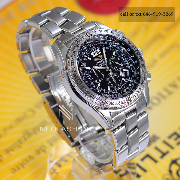 Breitling B2 Chronograph Black Dial Automatic Reference A42362 - Dan L